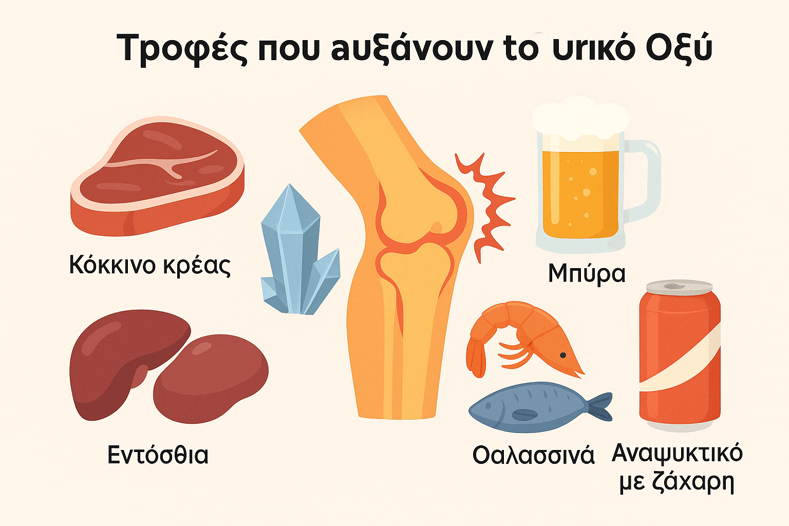 ΟΥΡΙΚΟ ΟΞΥ: Οι 5 Τροφές που το Ανεβάζουν και Πώς να το Μειώσετε - Nutri ...